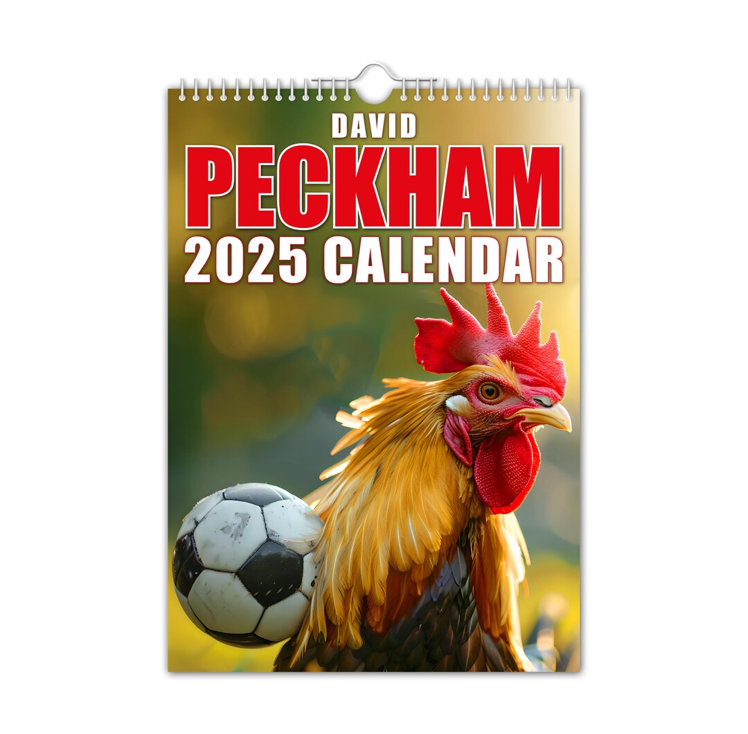 David Peckham - 2025 Wall Calendar // Funny / Quirky / Christmas ...