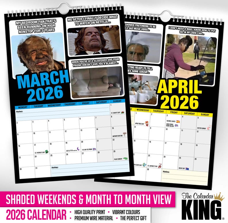 World's Greatest Memes - 2026 Wall Calendar // Funny / Quirky ...