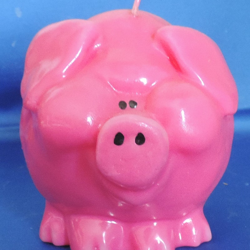 Pig Candle - Etsy