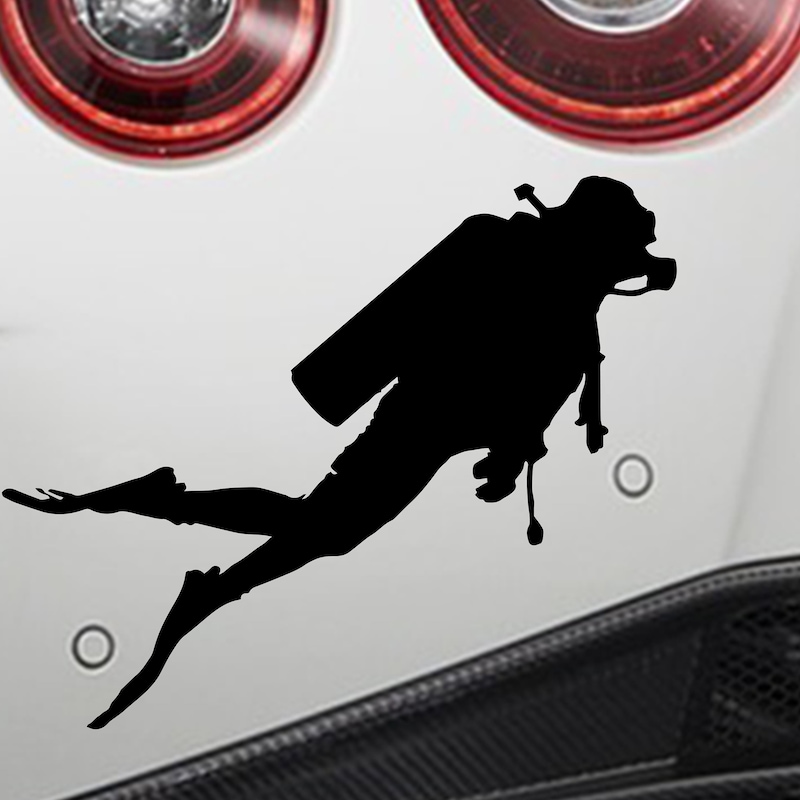 Scuba Diver Decals - Etsy