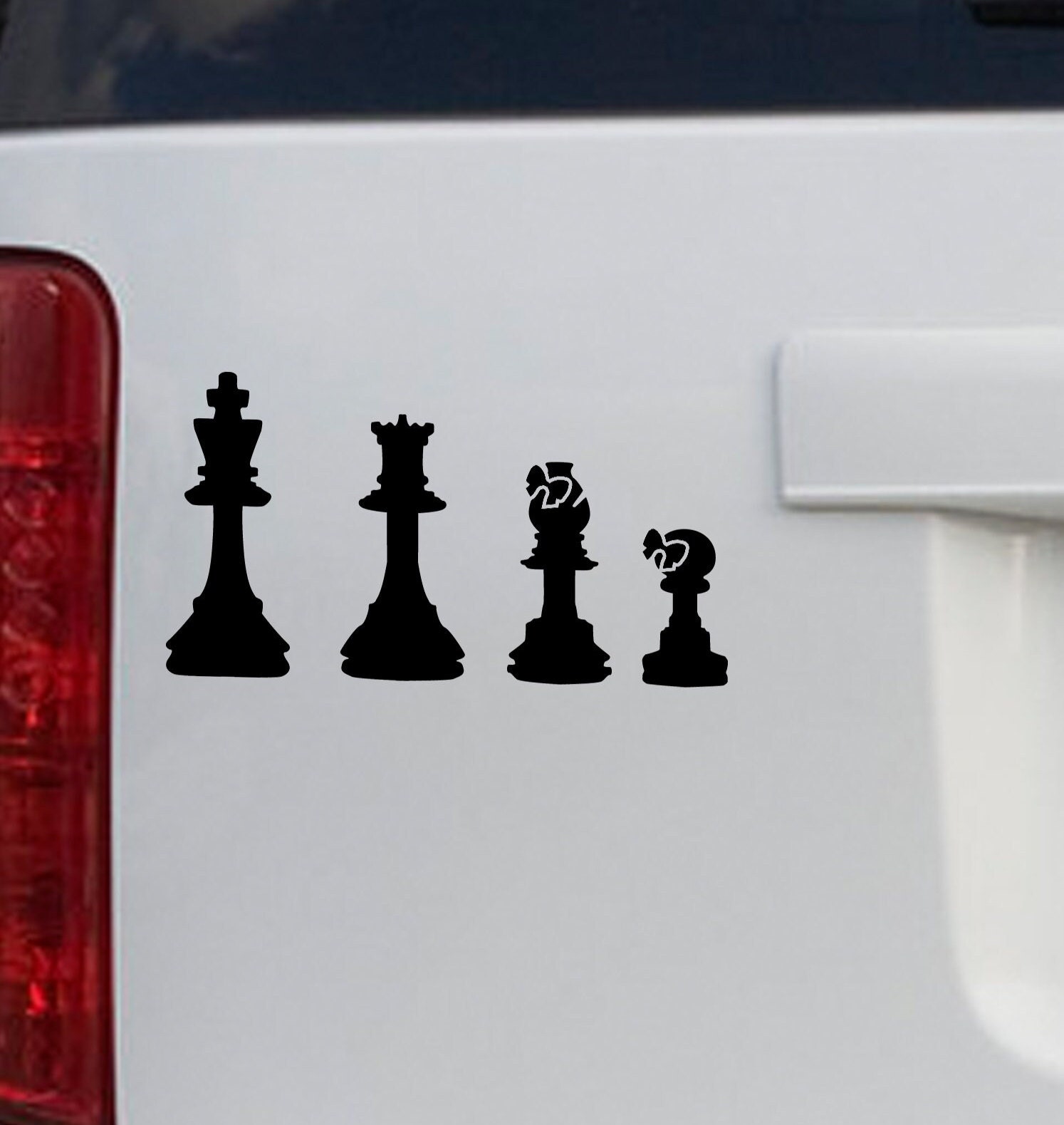 Chess Family Car Decal: Vinyl Sticker for Car, Laptop, Wall - Etsy