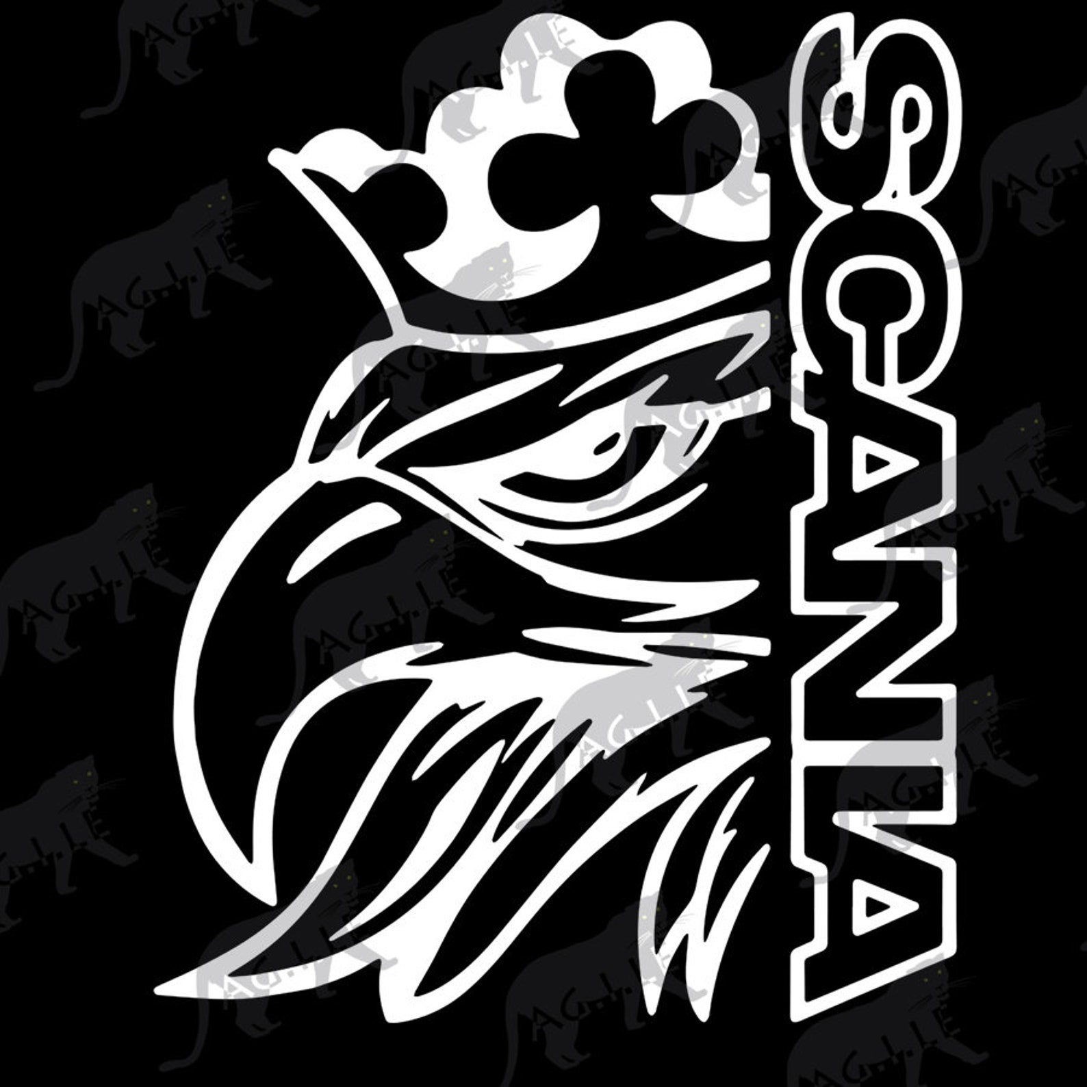 Scania Window Sticker Large Eagle | Etsy