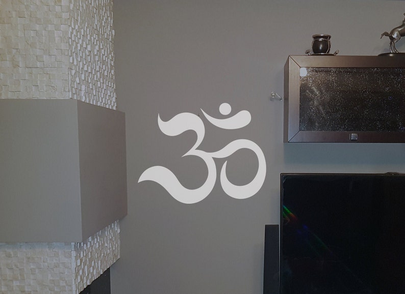 Om Symbol Vinyl Sticker Yoga Lover Decal - Etsy