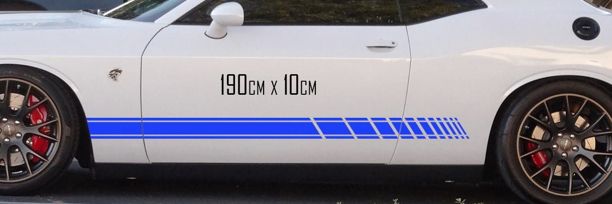 Side Racing Stripes Stickers, Car Livery Decal, Car Side Stickers - Etsy