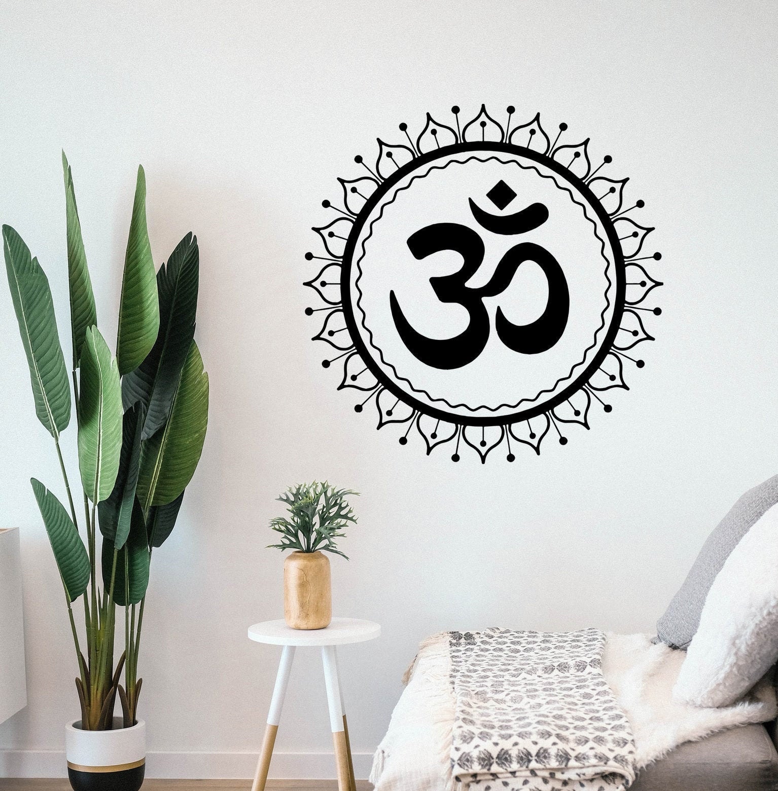 Om Symbol Vinyl Sticker Yoga Lover Decal - Etsy