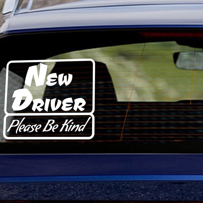 New Driver Sticker - Etsy