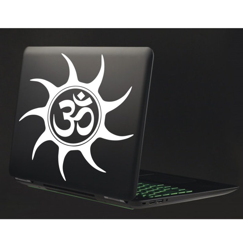Om Symbol Vinyl Sticker Yoga Lover Decal - Etsy