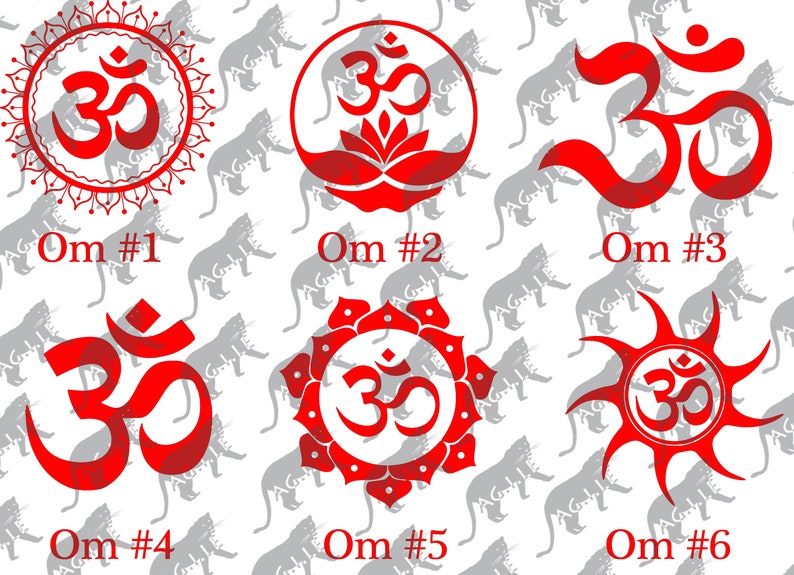 Om Symbol Vinyl Sticker Yoga Lover Decal - Etsy