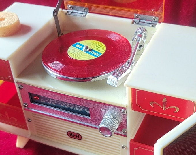 Vintage Retro Stereo Record Music Box - Etsy