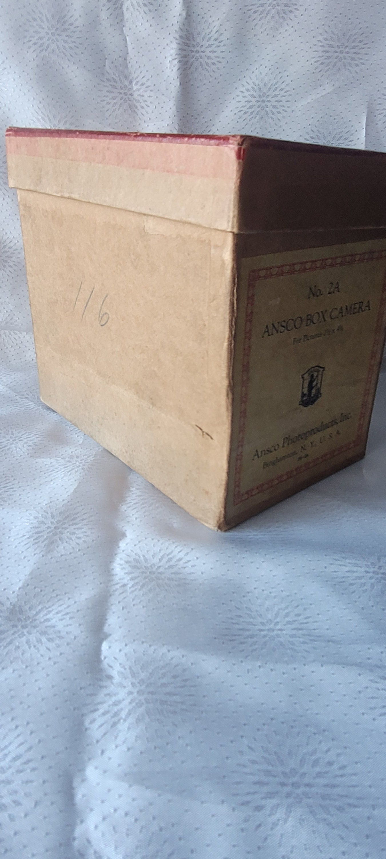 Vintage Ansco No. 2A Box Camera With Original Box - Etsy