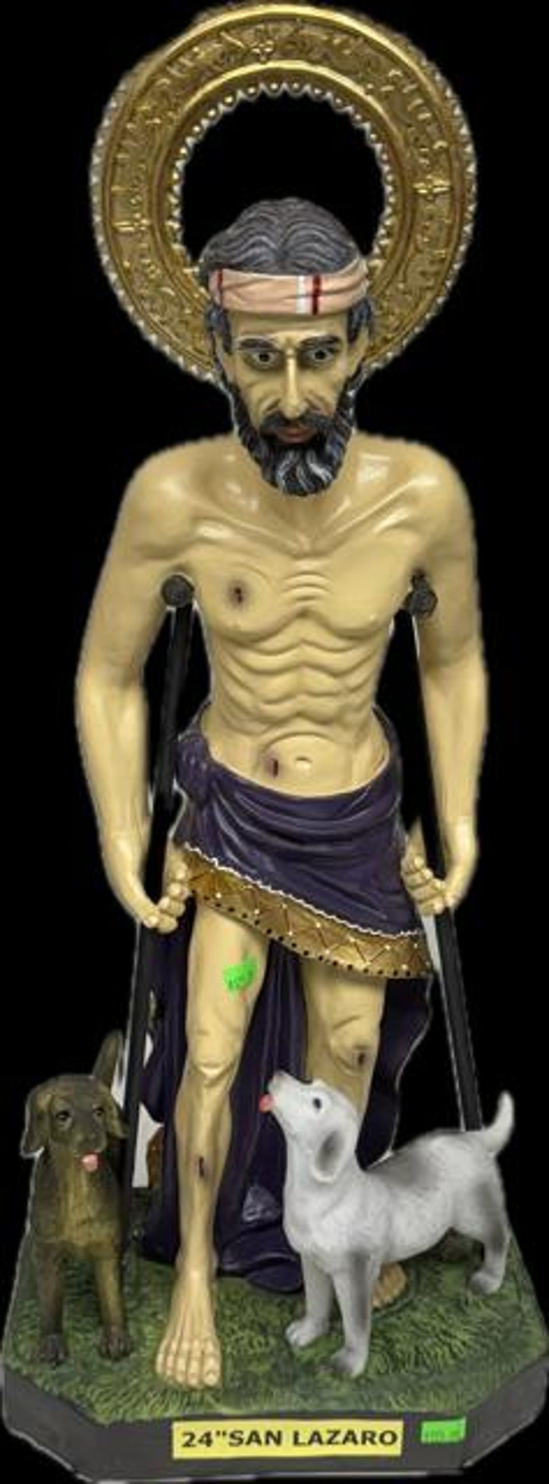 SAN LAZARO IMAGEN 34" (catolicos Santeros Espiritistas Nasarenos) - Etsy