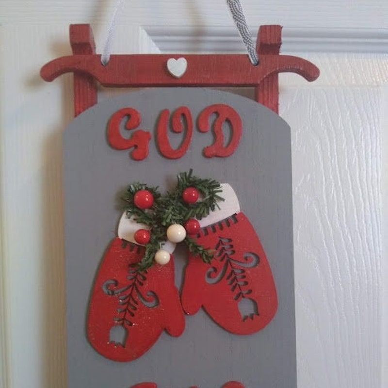 God Jul Sign - Etsy