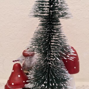 Santa Nisse Tomte of the Forest Decoration Handmade Sandinavian - Etsy