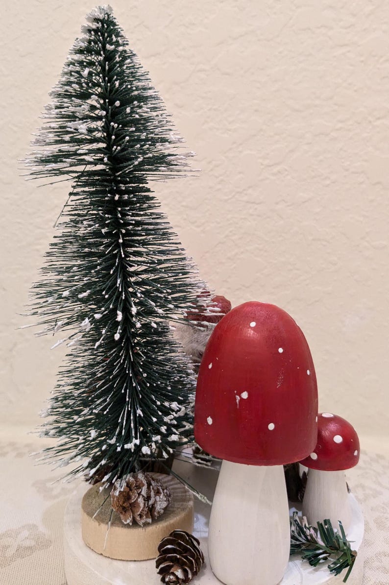 Santa Nisse Tomte of the Forest Decoration Handmade Sandinavian - Etsy