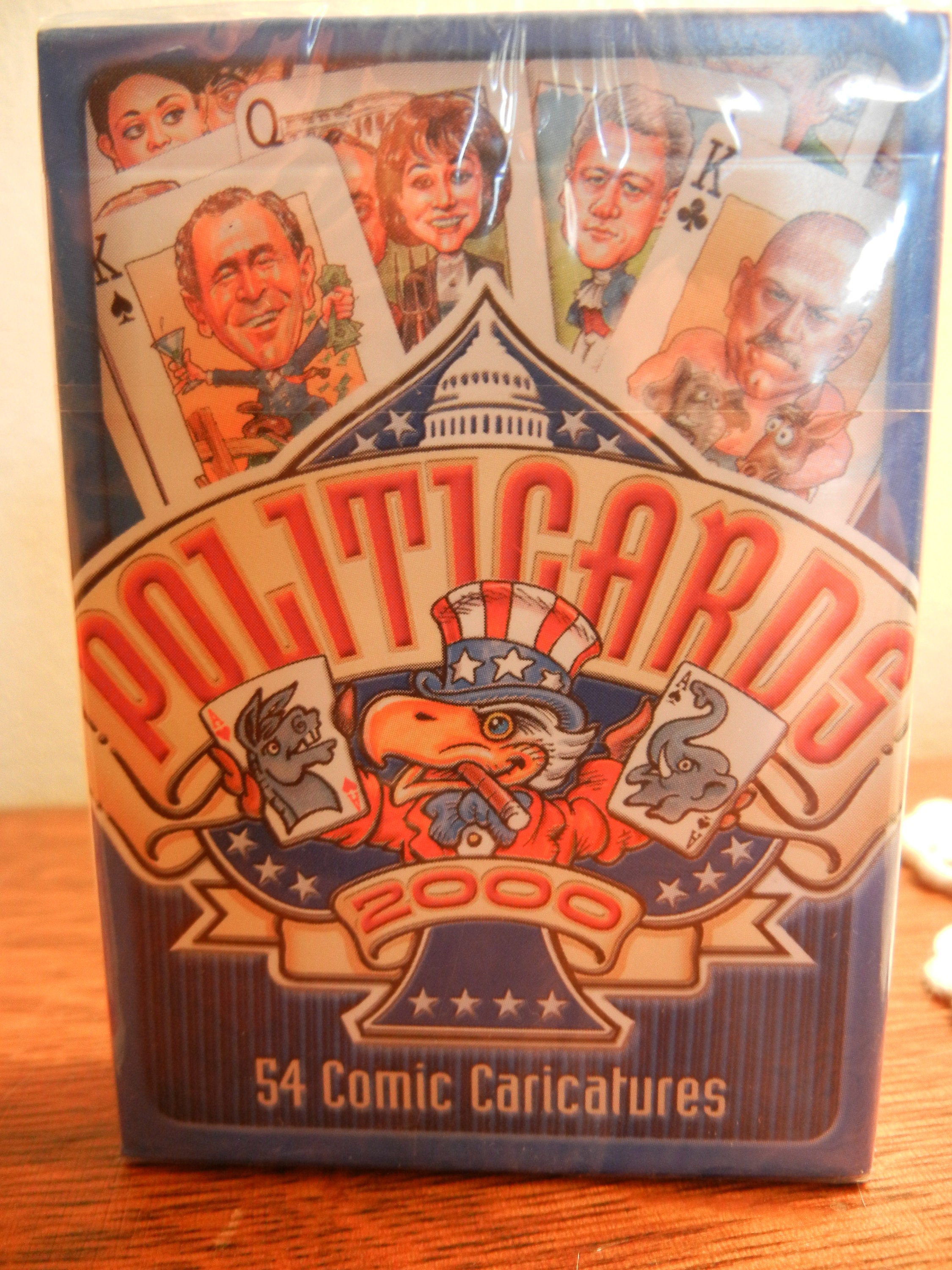 Vintage Politicards Political Caricature Playing Cards 2000 1996 - Etsy