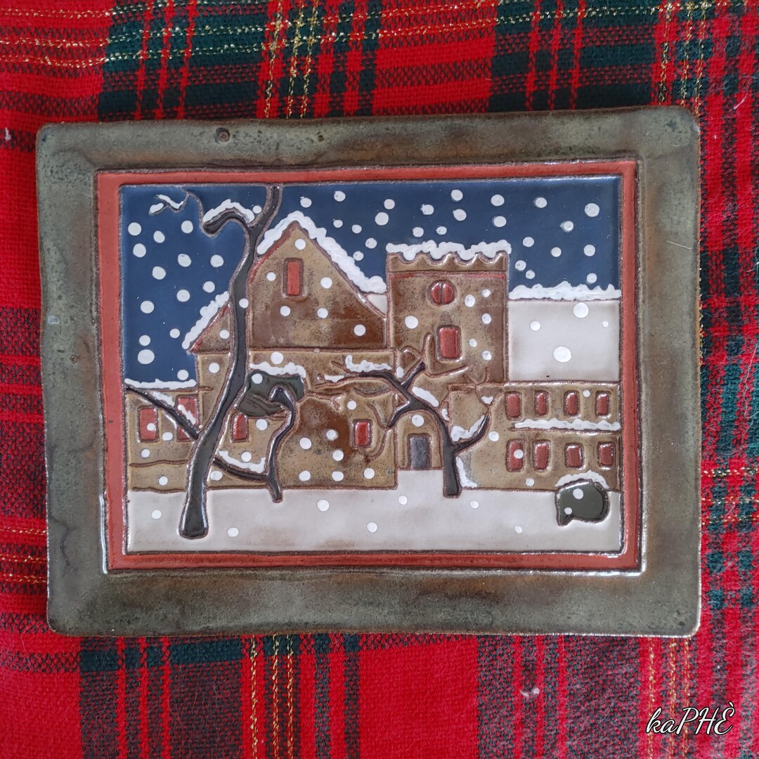 Roycroft Campus Art Tile, Arts and Crafts / Mission Revival - Etsy