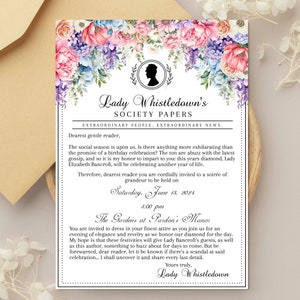 Bridgerton Party - Etsy