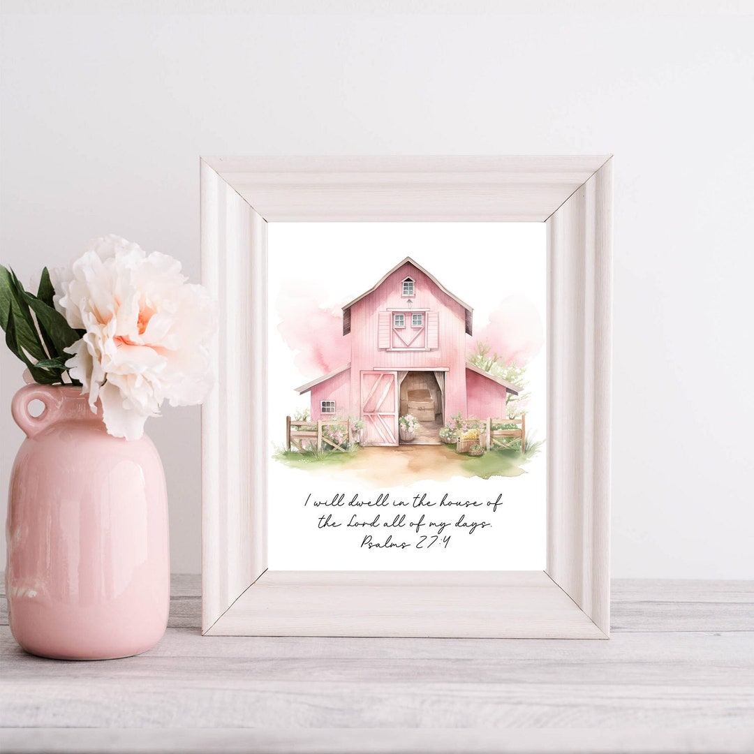 Christian Nursery Decor, Bible Verse Wall Art, Girls Nursery Decor ...