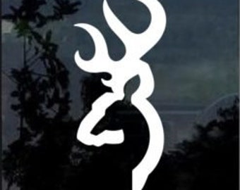 Deer Car Decal Svg - Etsy