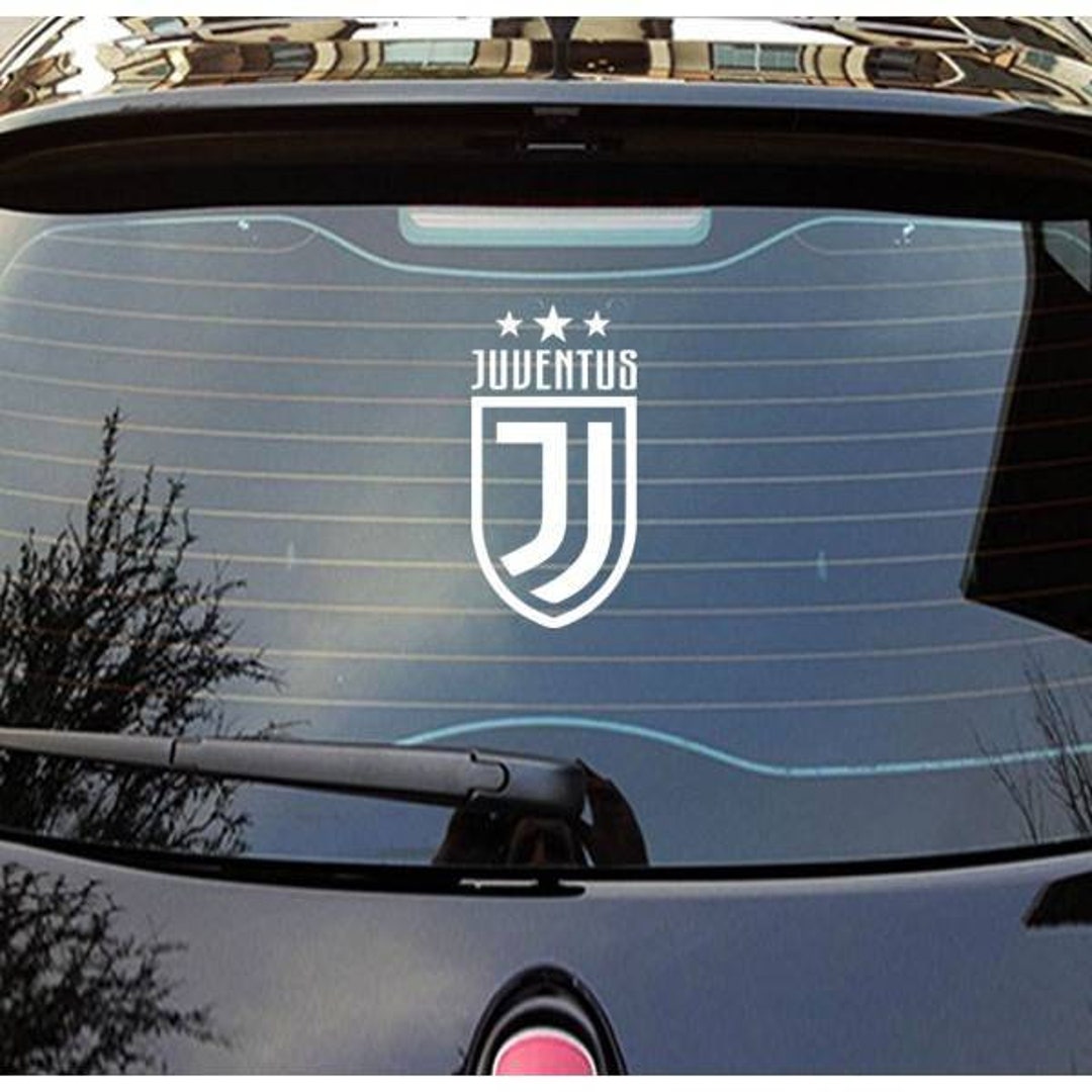 Juventus FC Logo Vinyl Decal Stickers for Car - Etsy UK