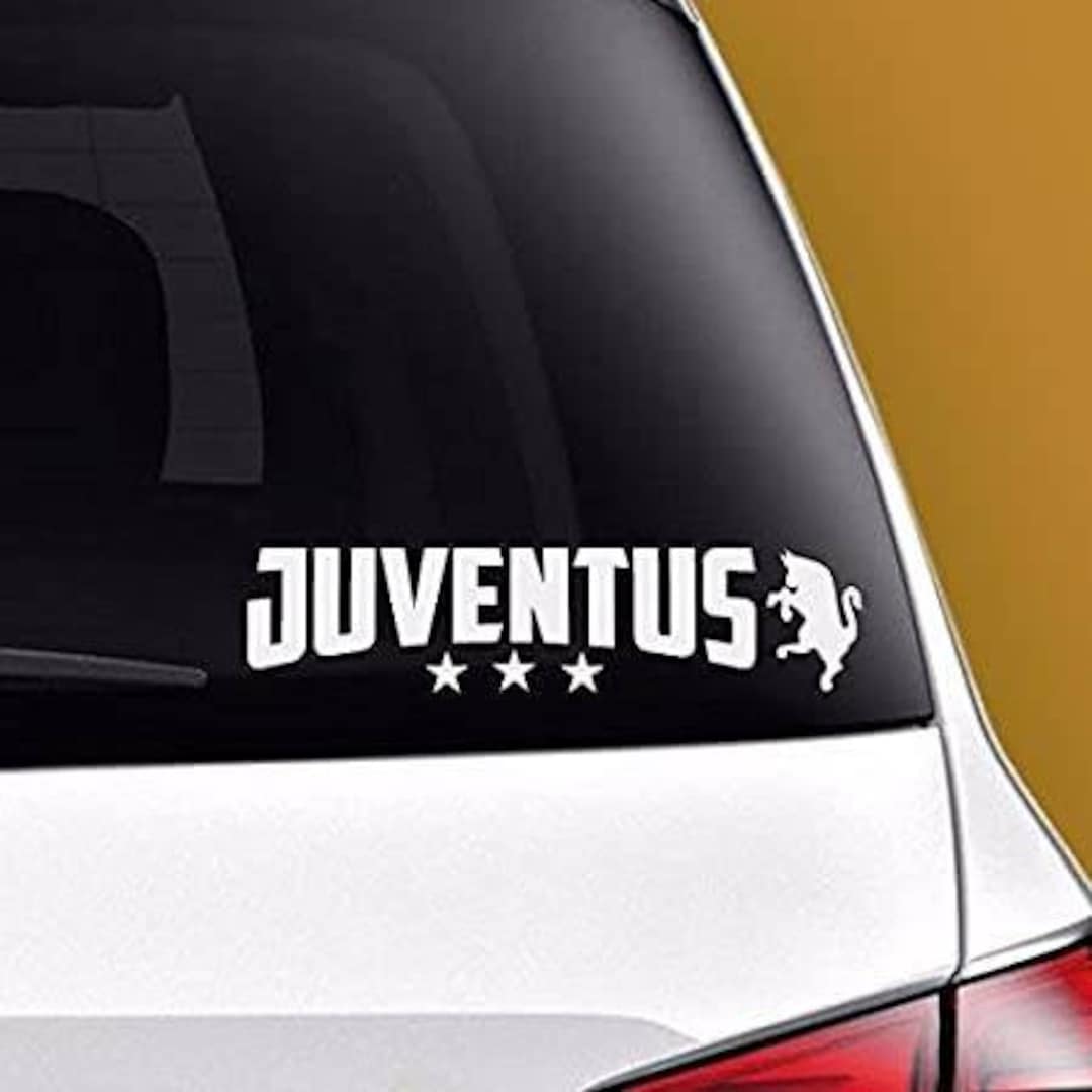 Juventus FC Logo Vinyl Decal Stickers for Car - Etsy