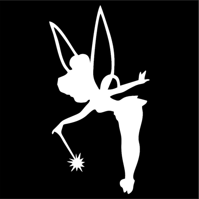 Tinkerbell Vinyl Decal Stickers for Car - Etsy