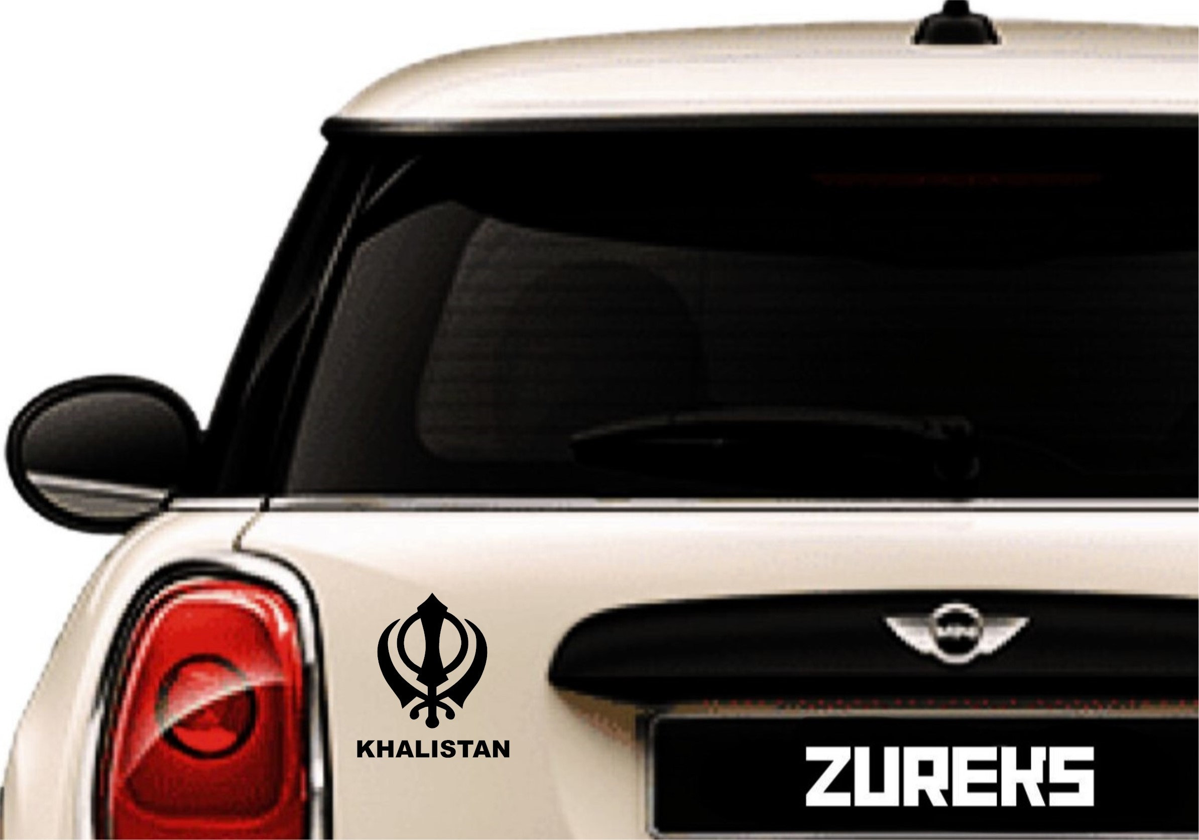 Punjab Sikh Khalistan Decal Sticker for Car, Bumper, Window, Laptop ...