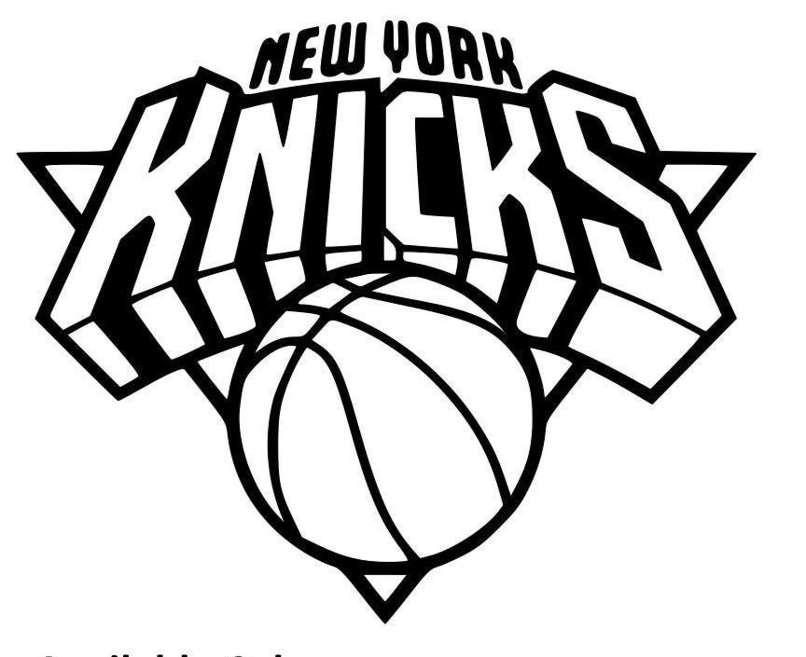NBA New York Knicks Vinyl Aufkleber Sticker Sport Basketball Team Logos ...