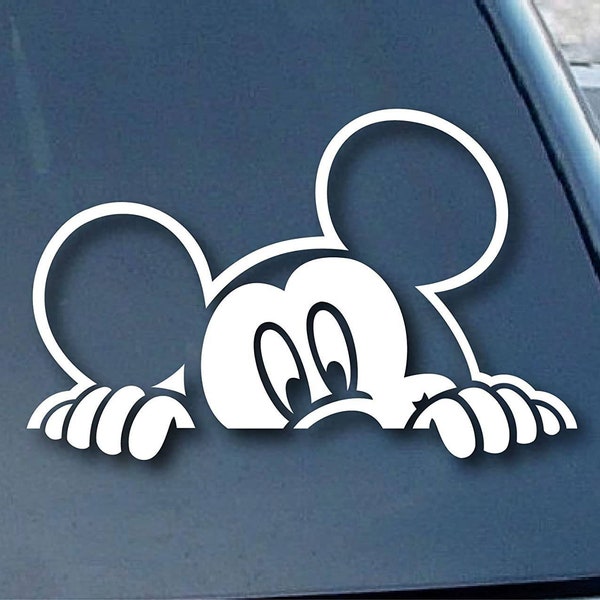 Mickey Mouse Car Decal - Etsy Canada
