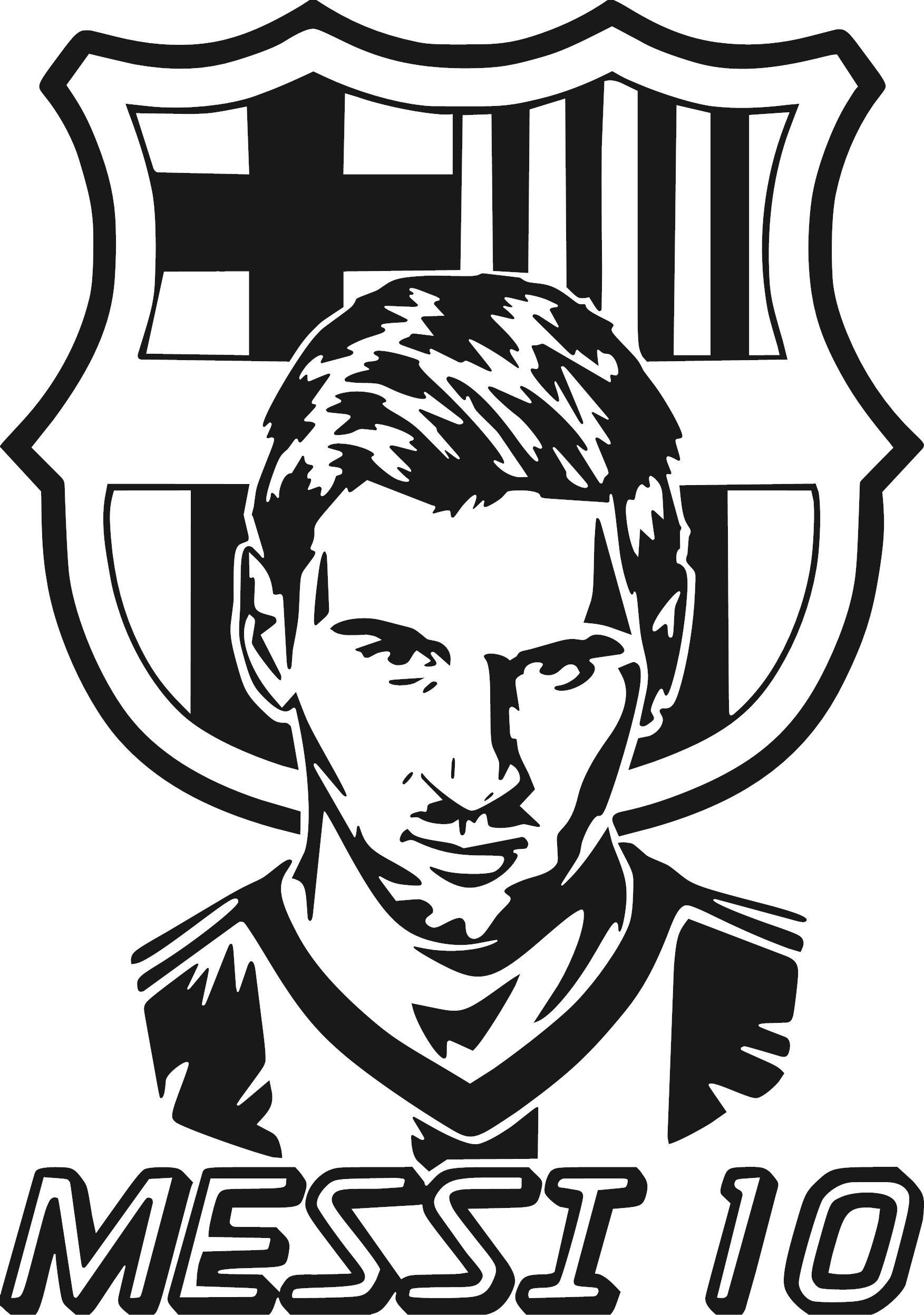 Messi 10 Vinyl Decal Sticker for Car/ Wall - Etsy
