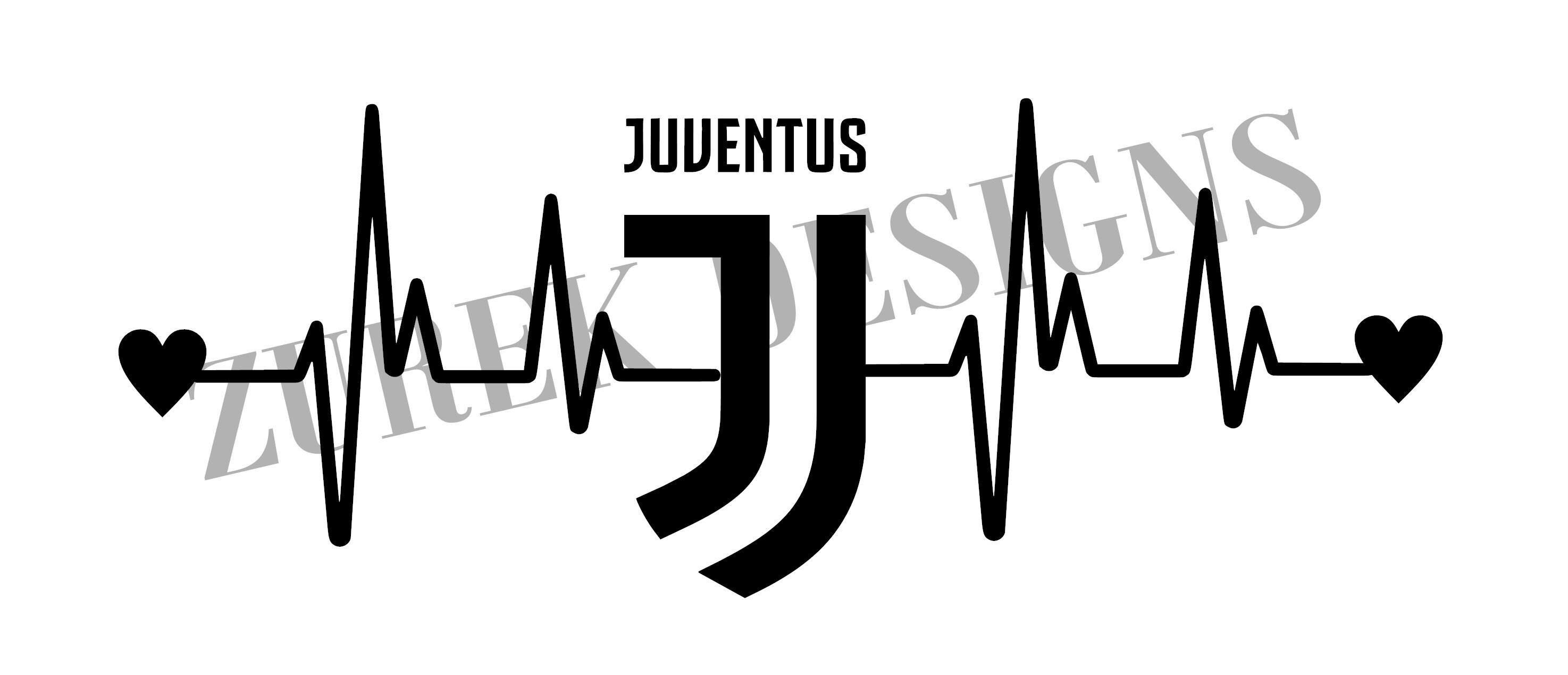 Juventus FC Logo Vinyl Decal Stickers for Car - Etsy