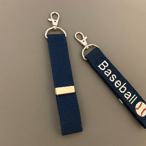 Personalized Sports Name Tag, Custom Key Chain, Basketball, Baseball ...