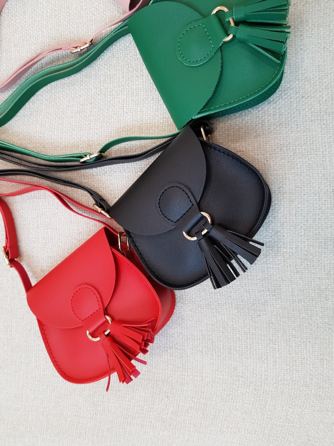 Personalized Girl Purse Mini Faux Leather Bag Toddler | Etsy