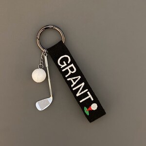 Personalized Golf Name Tag, Custom Key Chain, Sports Name Tag, Bag Tag ...