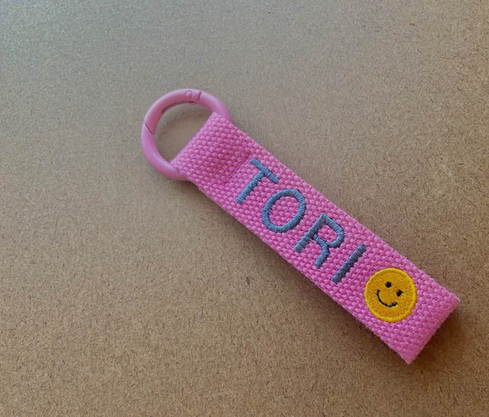 Personalized Name Tag O Ring Custom Key Chain Bag Name Tag | Etsy