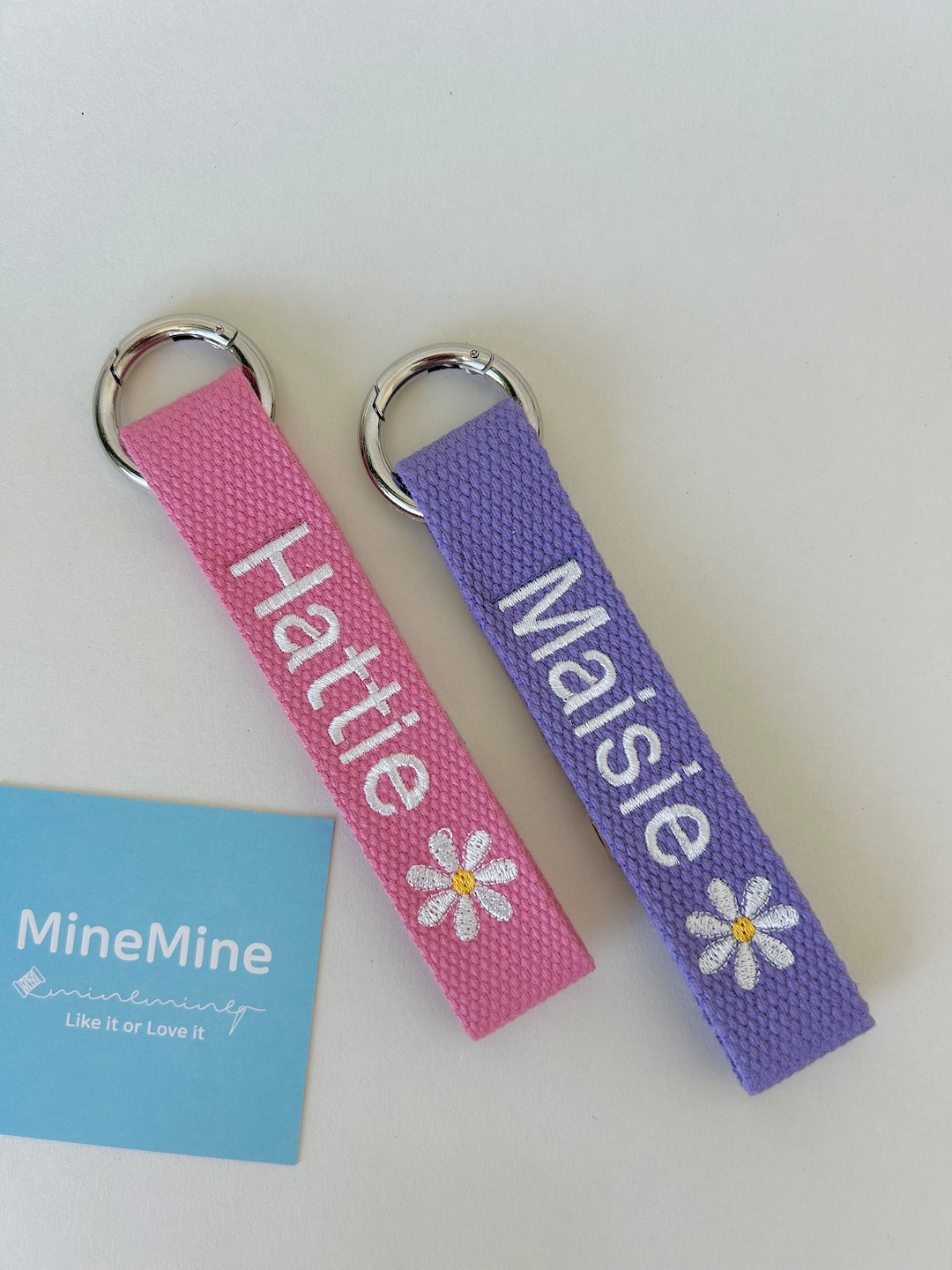 Personalized Name Tag, O Ring, Custom Key Chain, Bag Name Tag, Bag ...