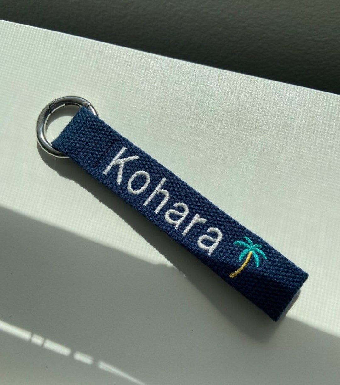 Personalized Name Tag, O Ring, Custom Key Chain, Bag Name Tag, Bag ...