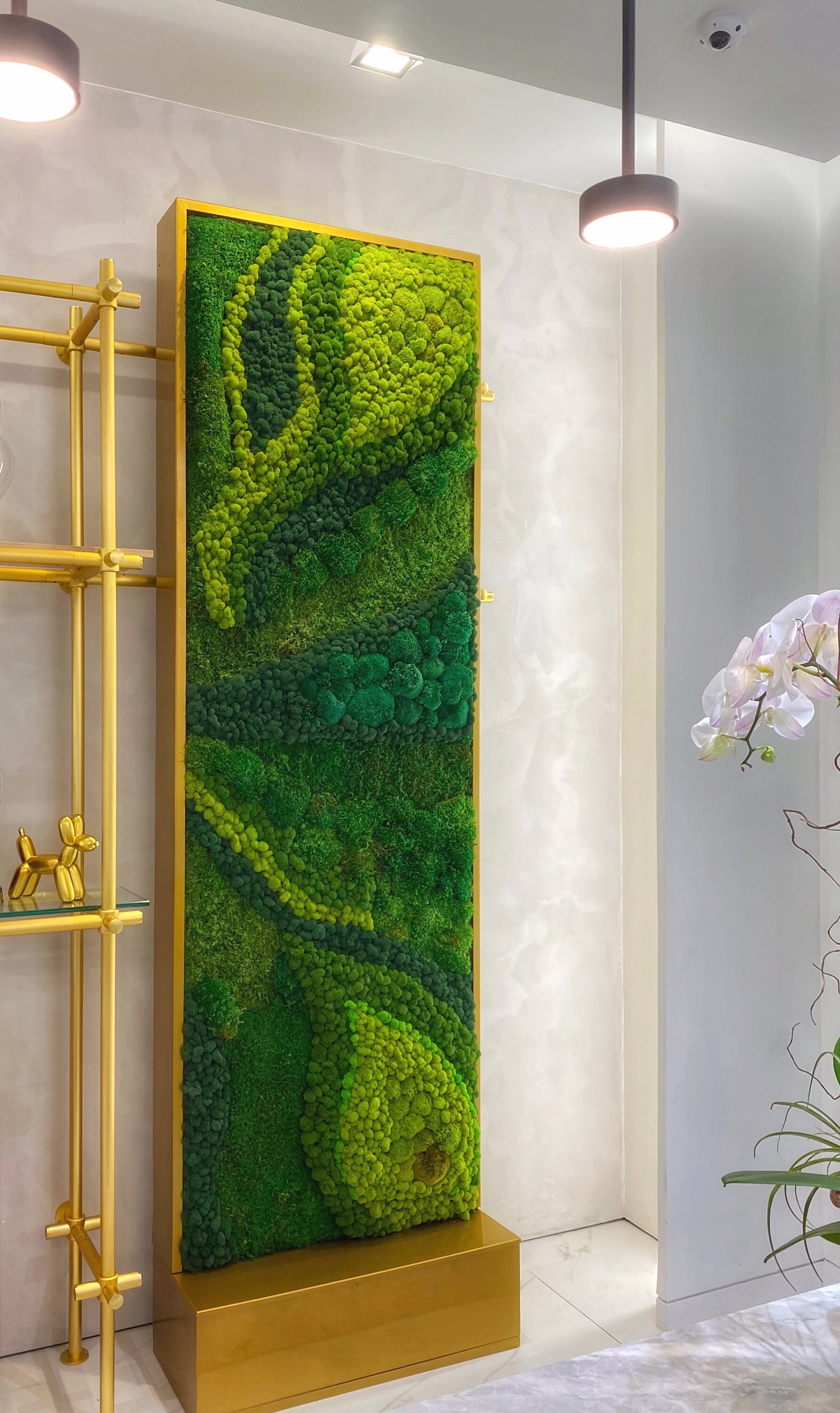 Artificial Moss Wall