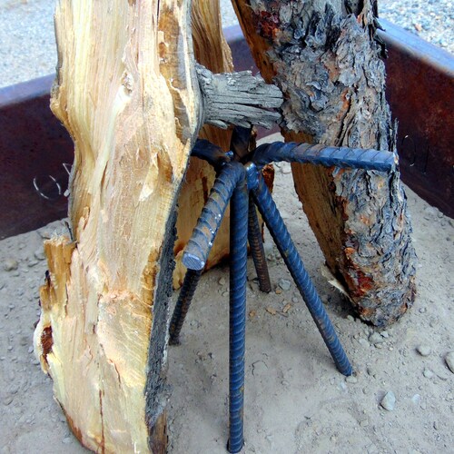 Vertical Fire Pit Stand Small Trivet Dutch Oven Stand - Etsy