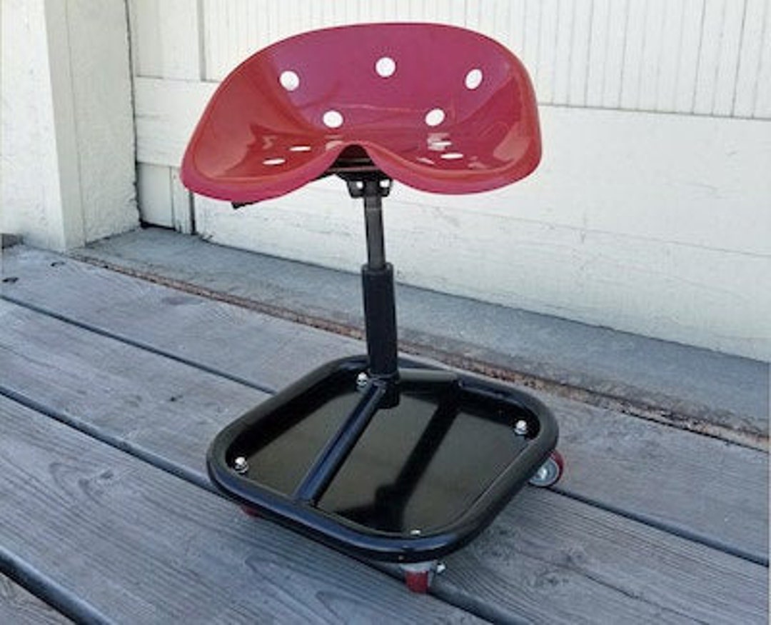 Custom Rolling Shop Chair - Etsy