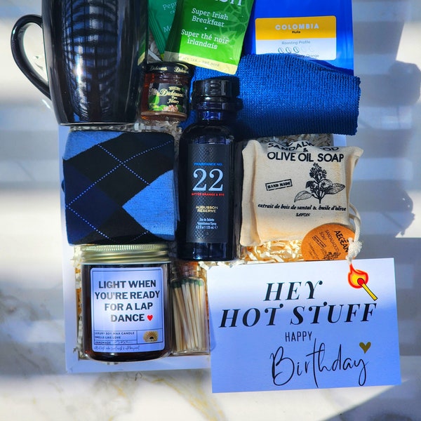 Boyfriend Gift Basket - Etsy