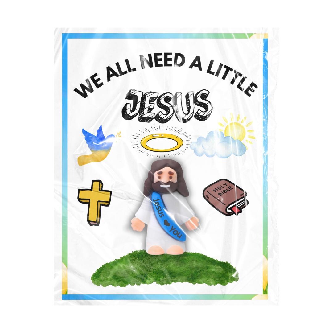 Little Jesus Pocket Cards for Church, Bible Easter Gift, Religious ...
