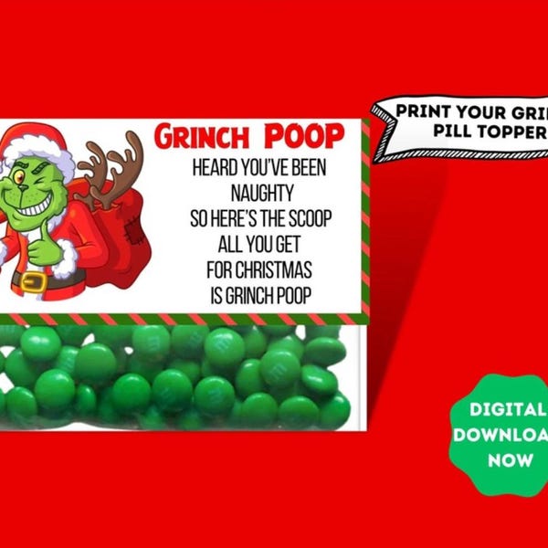Grinch Poop - Etsy