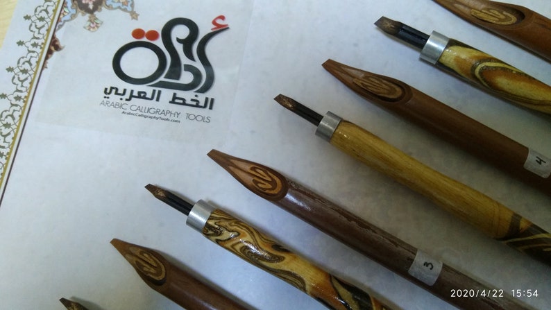 Arabic Calligraphy Reed Pen Qalam Kalam Bamboo-handam Urdu (HANDAM/JAWI ...