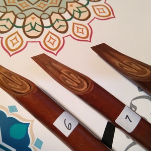 Arabic Calligraphy Reed Pen Qalam Kalam Bamboo-handam Urdu Farsi ...