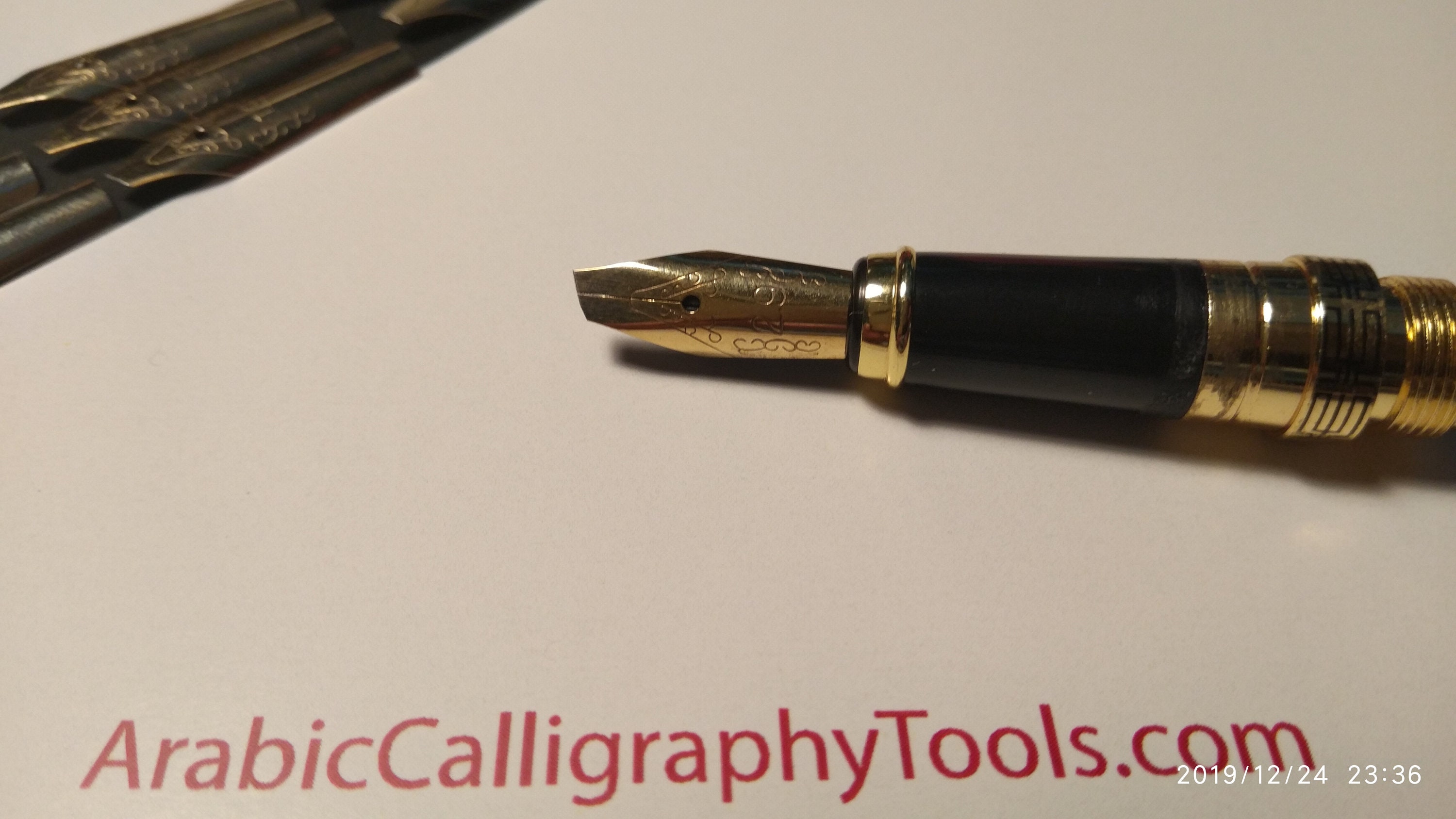 Jinhao Fountain Pen Qalam With Left Oblique Nib for Arabic, Farsi ...