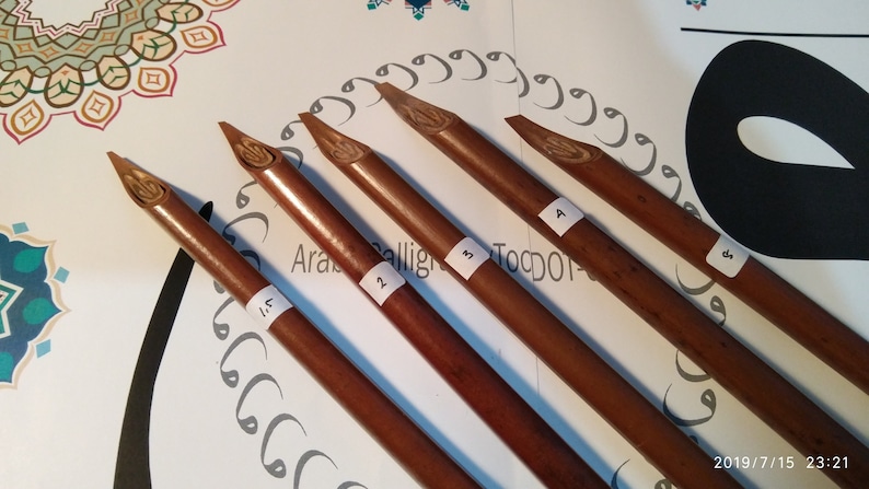 Arabic Calligraphy Reed Pen Qalam Kalam Bamboo-handam Urdu Farsi ...