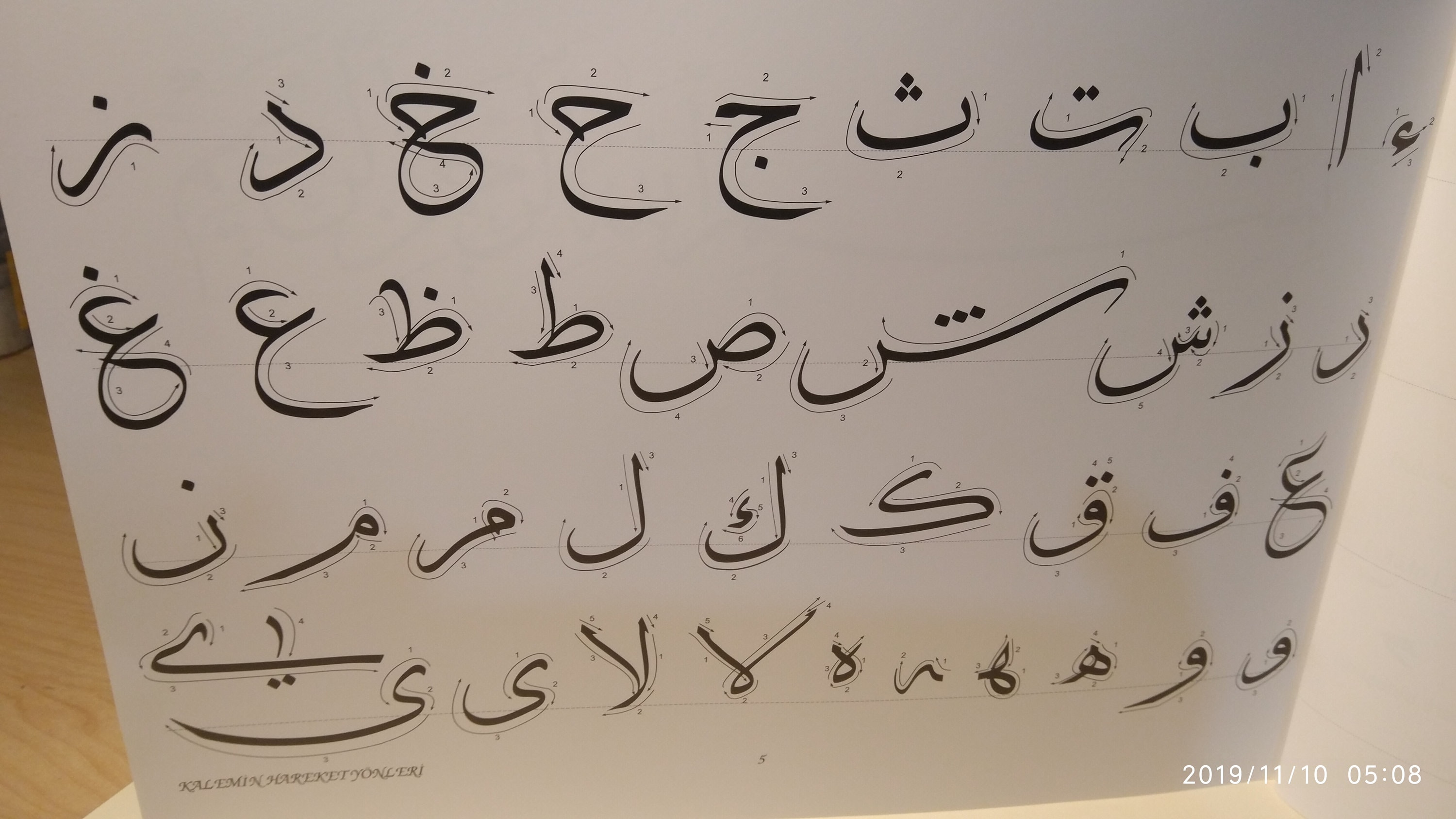 Arabic Calligraphy Sulus/thuluth Script Book - Etsy