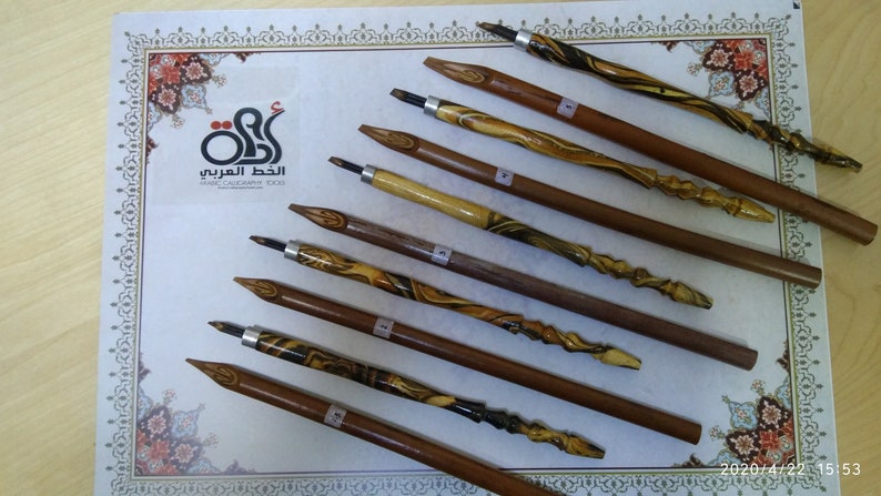 Arabic Calligraphy Reed Pen Qalam Kalam Bamboo-handam Urdu (HANDAM/JAWI ...