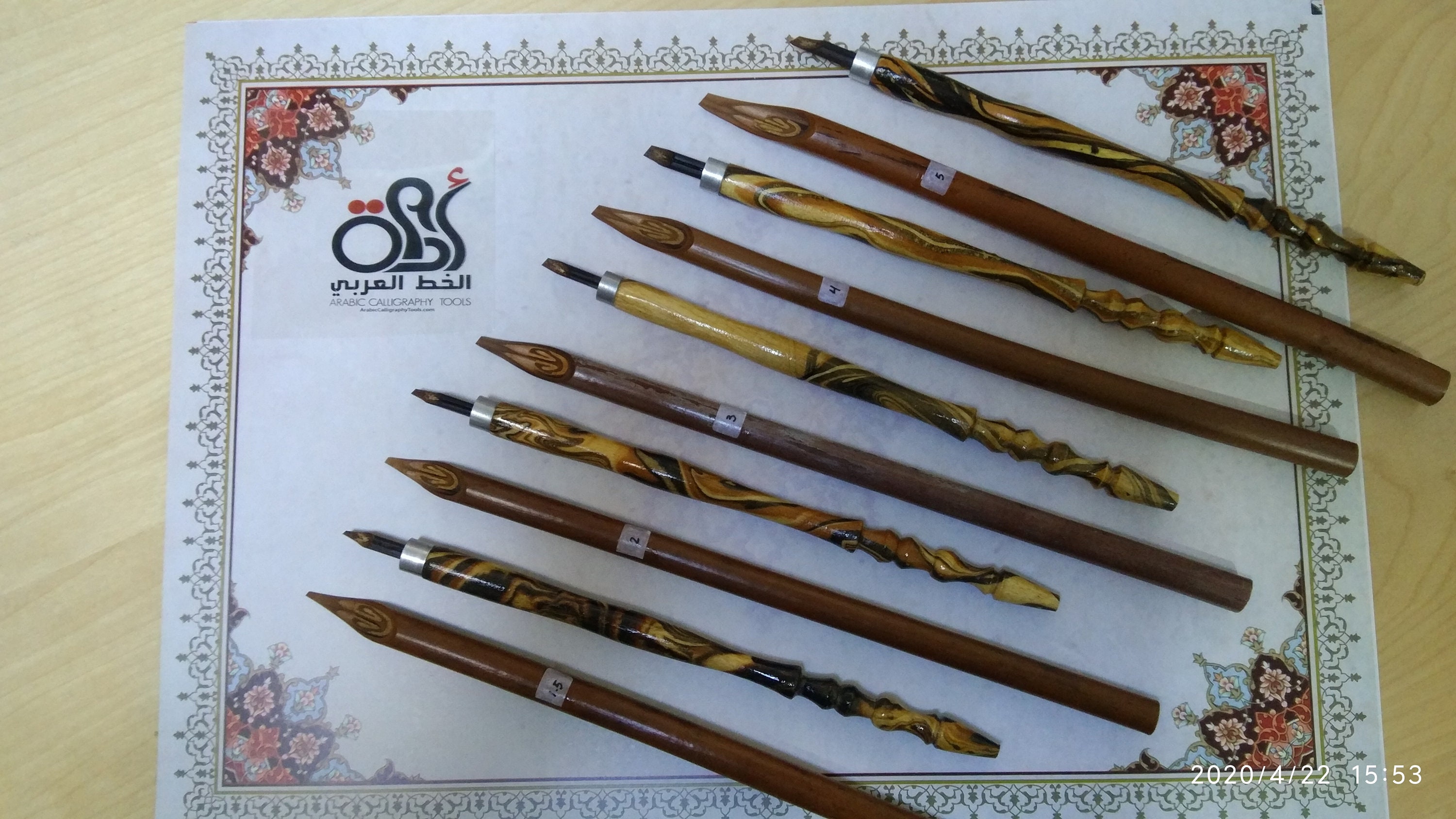 Arabic Calligraphy Reed Pen Qalam Kalam Bamboo-handam Urdu (HANDAM/JAWI ...